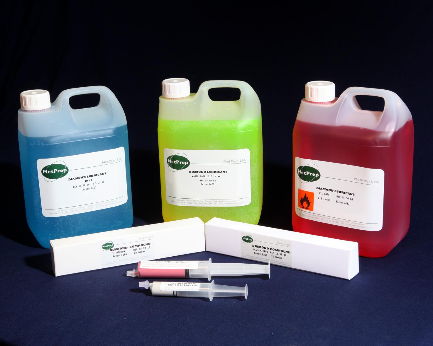 Diamond paste and suspensions - Next day delivery