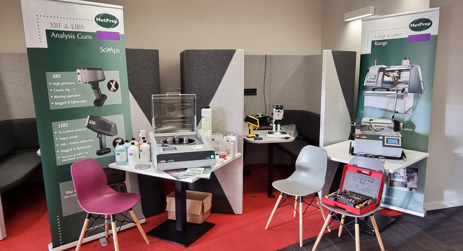 Metallography Equipment - Road shows across UK